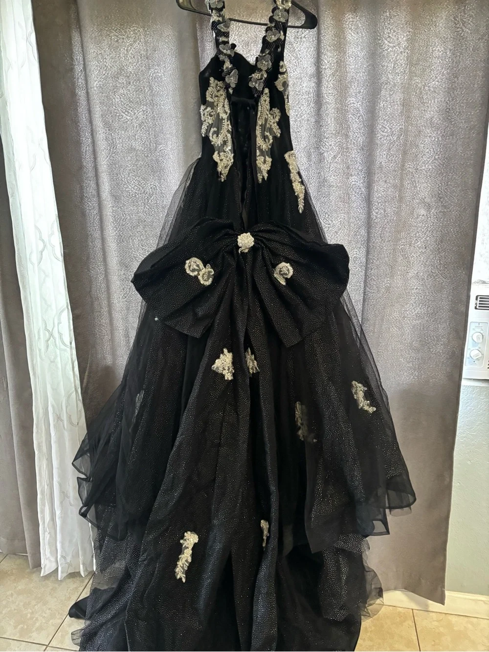 Dresses | Black And Silver Princess Ball Dress | Poshmark